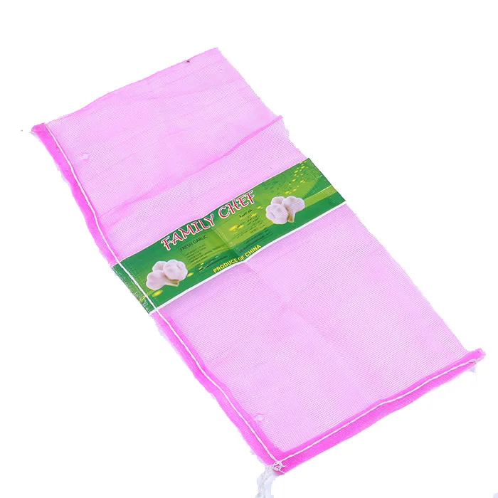 Green Tubular Virgin Hdpe Plastic Mono Leno Net Bag Tubular Pp ...