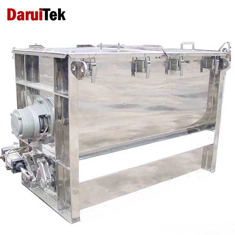 Double Helix Ribbon Mixer Industrial Powder Mixer Horizontal Mixing ...