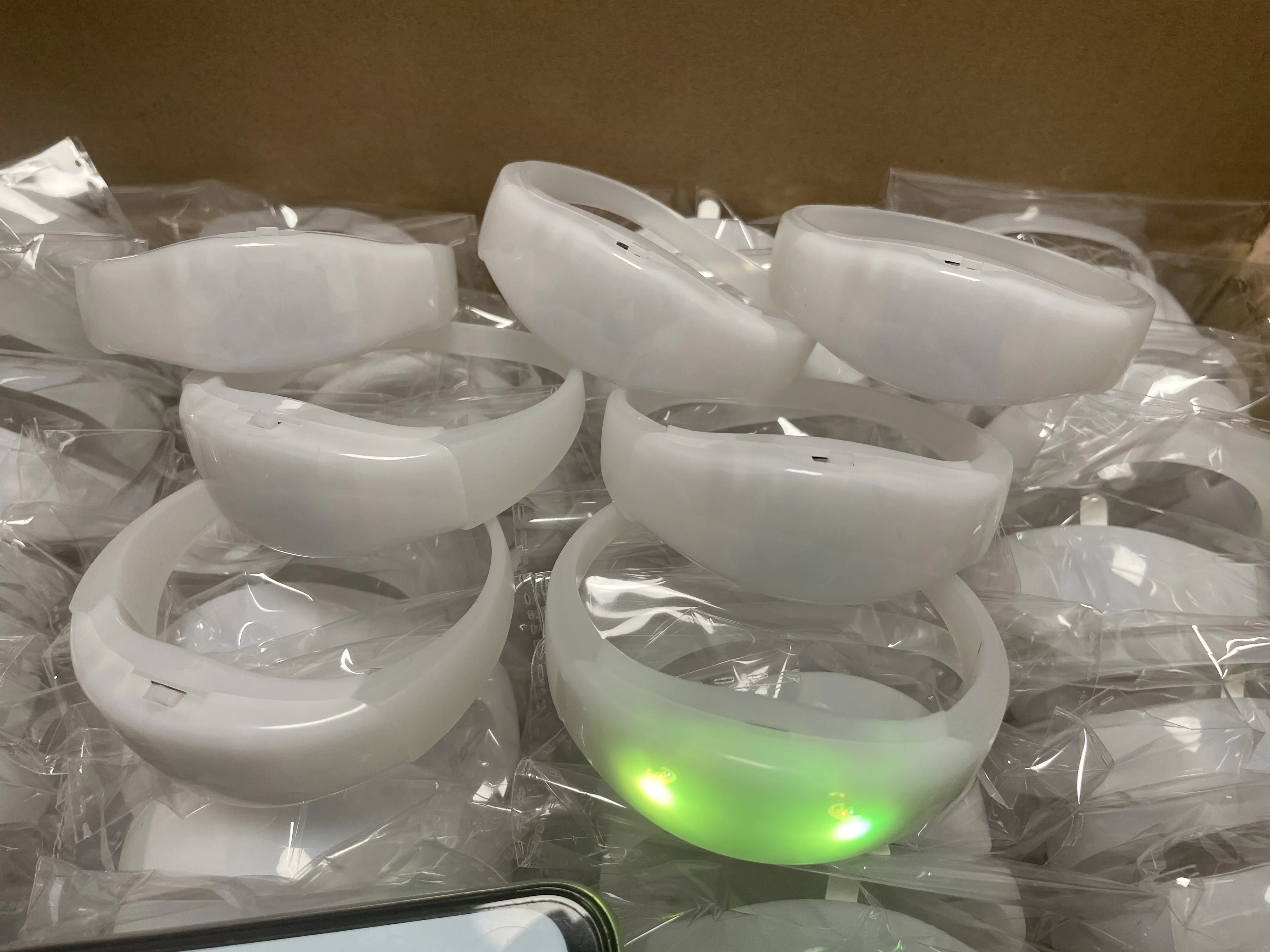 Sound Activated Led Bracelet Music Rhythm Wristband Voice Activated ...