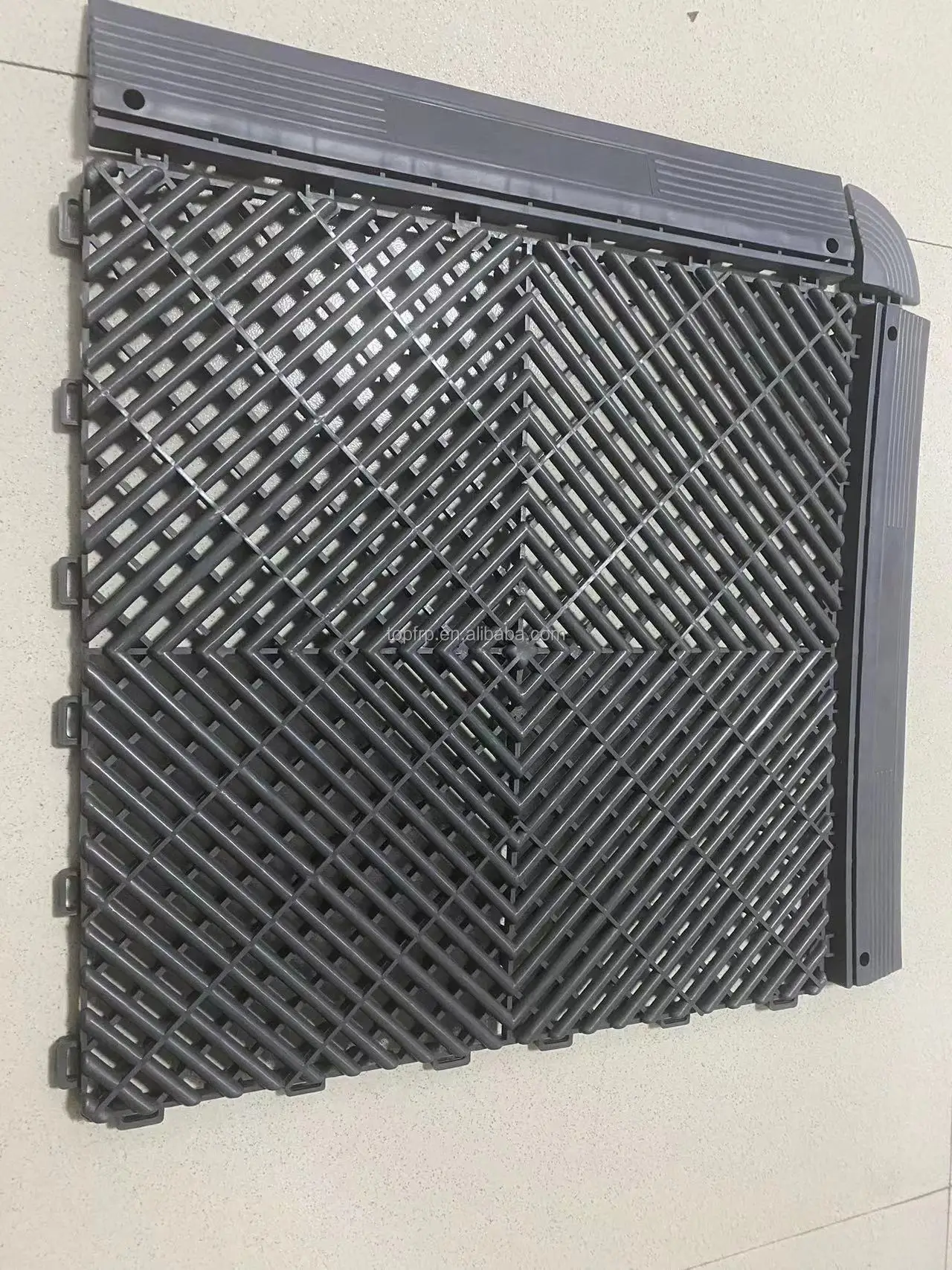 Pp Interlocking Car Wash Grill Floor and Splicing Grid 30mm Thickness ...