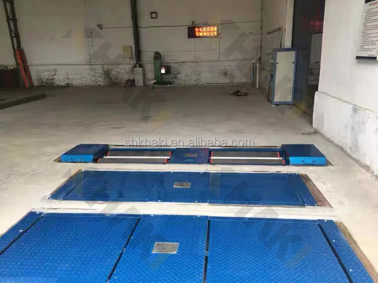 Vehicle Inspection Station Test Line Car Brake / Speedometer Speed ...