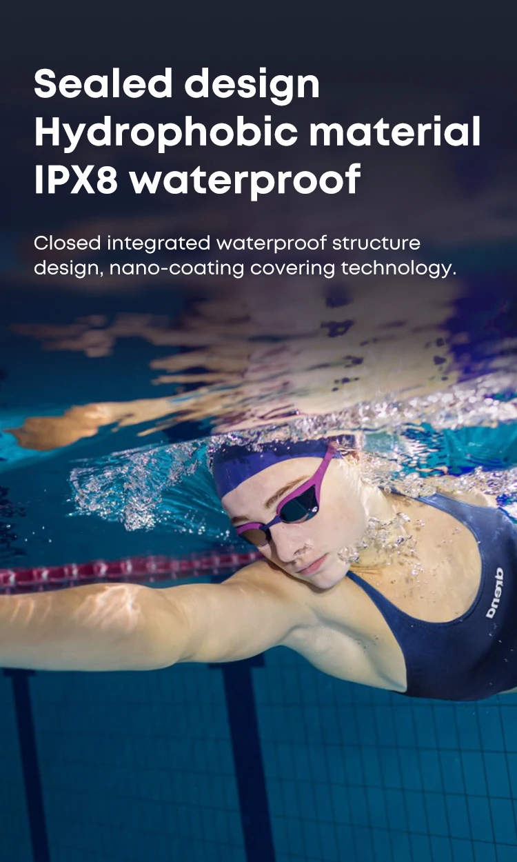 IPX 8 Swimming Open Ear Sports Bluetooth Earphones Wireless Neckband