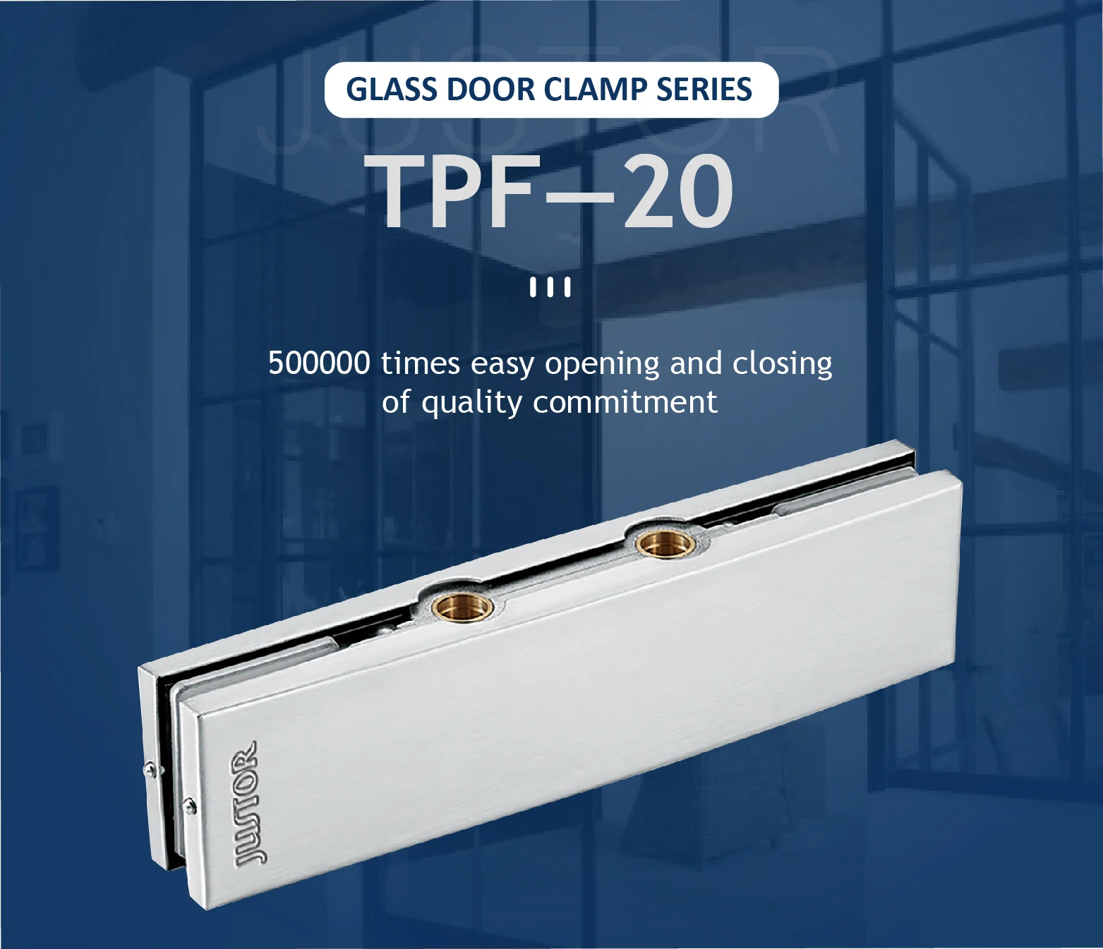 Office Building Commercial Glass Door Hardware Aluminium Alloy/zinc ...