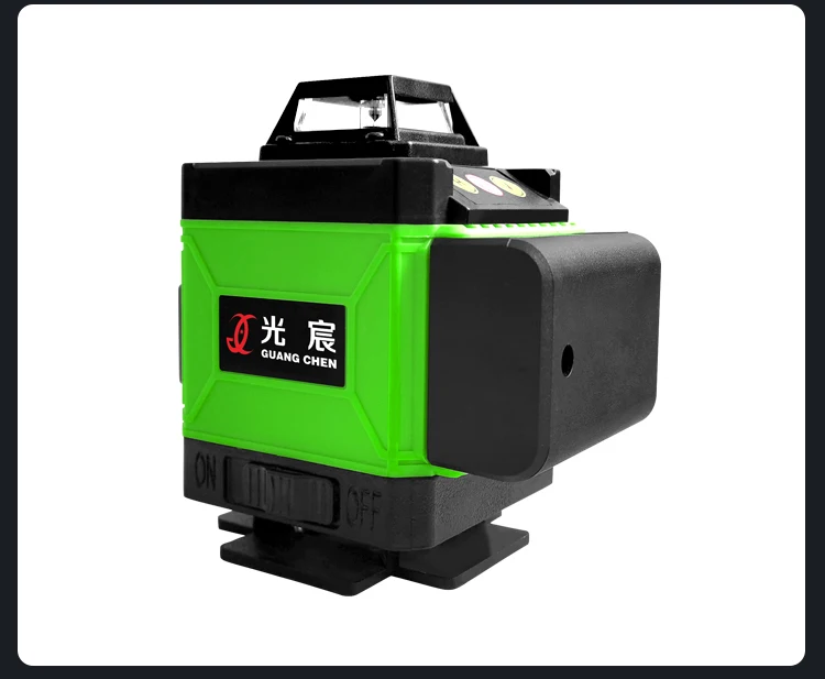 Guang Chen 16 Self-leveling Green Laser Level With 4d Cross Line Laser ...