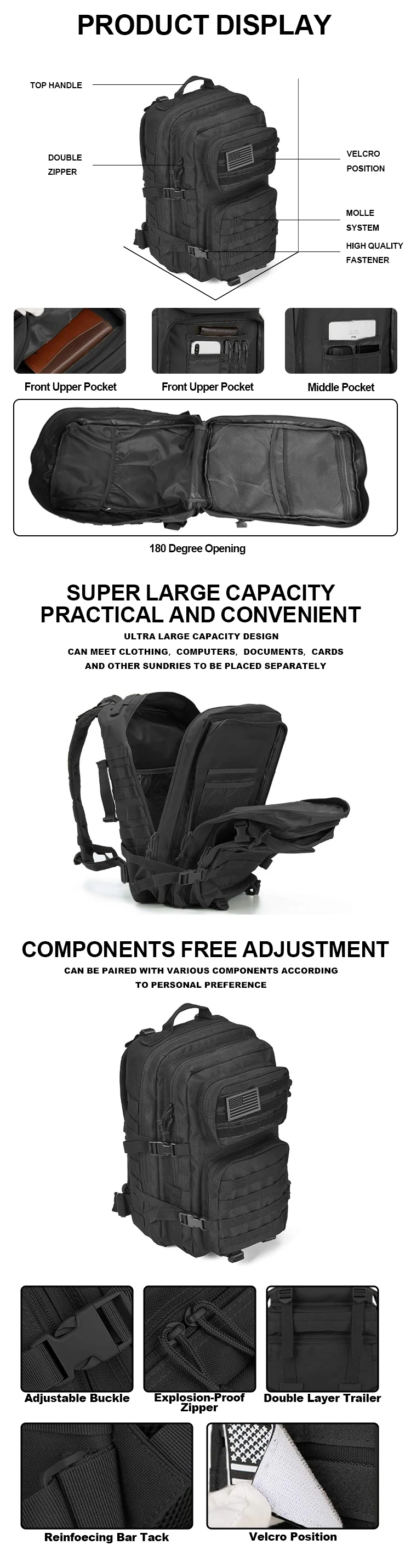 Free Sample Waterproof Designer Business And Travel Bags Camping Travel ...