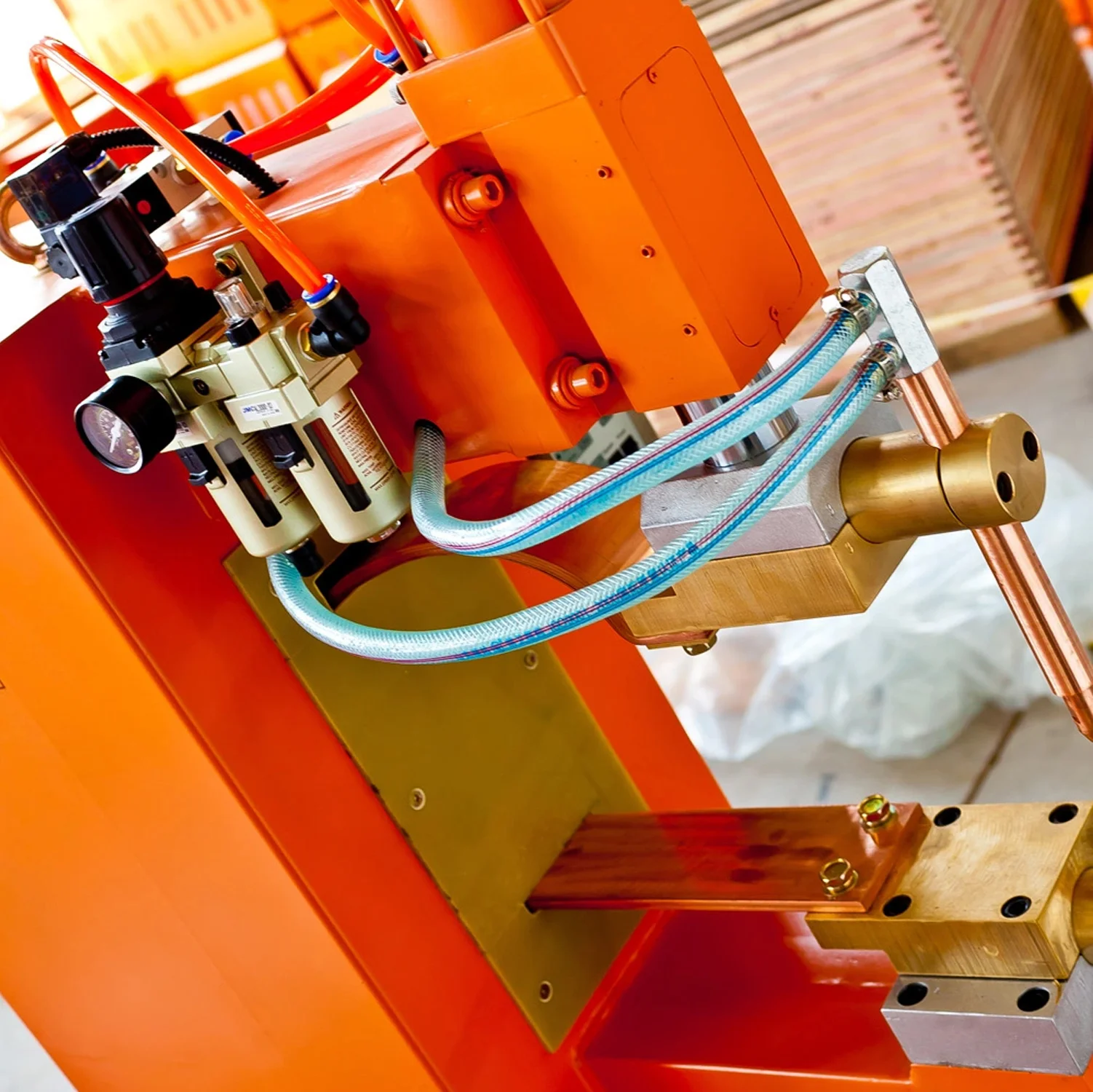 SANYU DTN-100KVA Pneumatic Resistance Spot Welding Machine 380V 50Hz ...