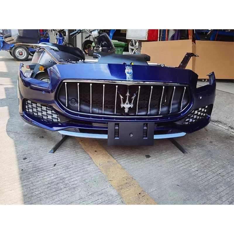 Hot Sale Half Carbon Front Bumper For Maserati Quattroporte Front ...