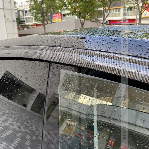 For Tesla Model Y 2021 2022 Window Rain Anti-rain Guards Deflectors ...
