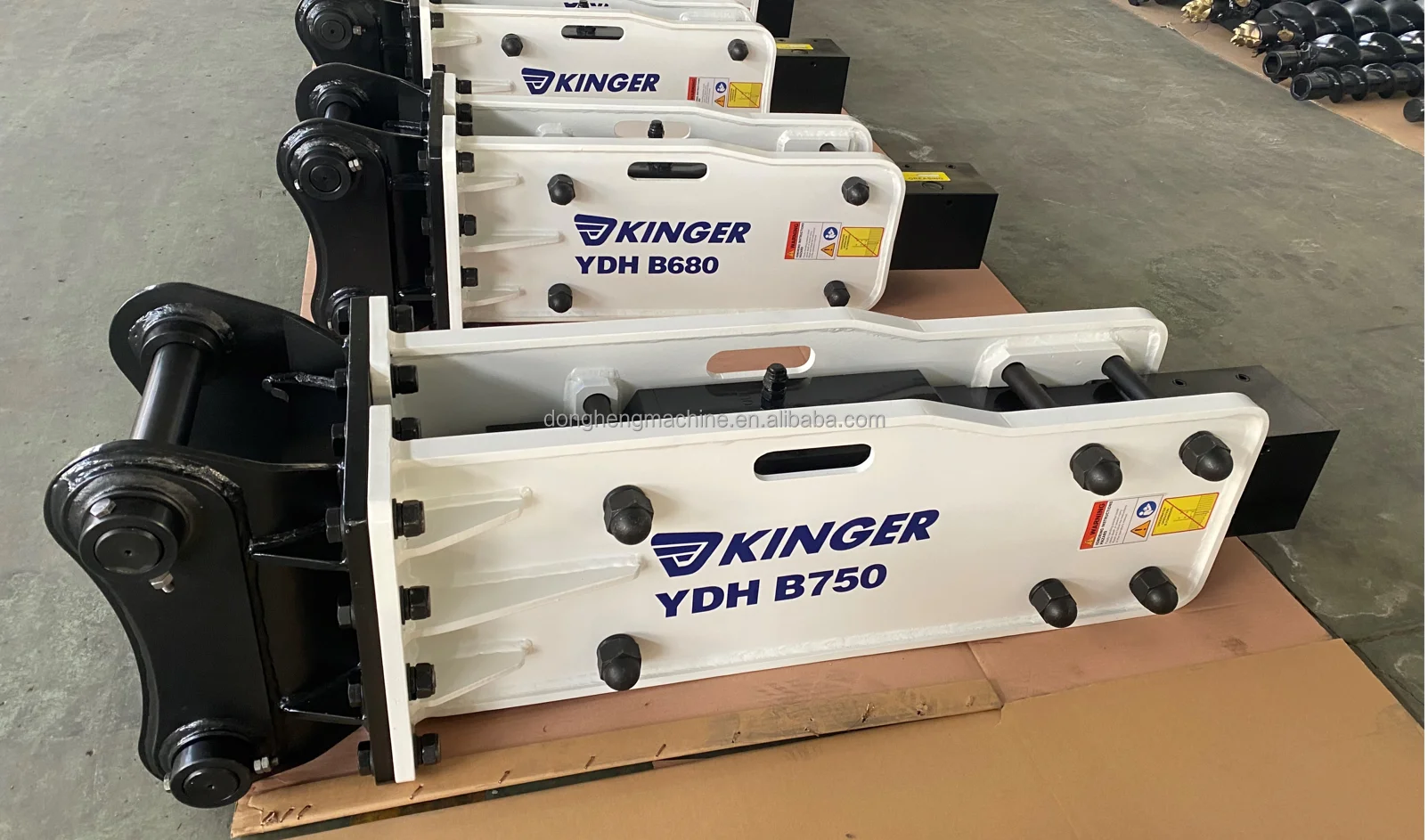 Kinger Hydraulic Breakers Demolition Hammer Breaker For Mini Excavator ...