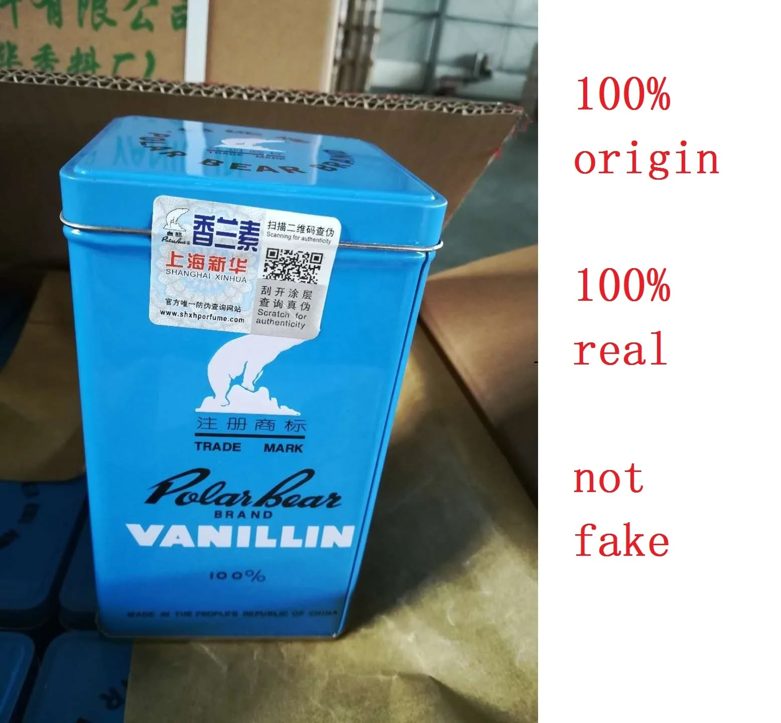 Classic Brand Polar Bear Vanilla Powder - Flavoring Agent at ...