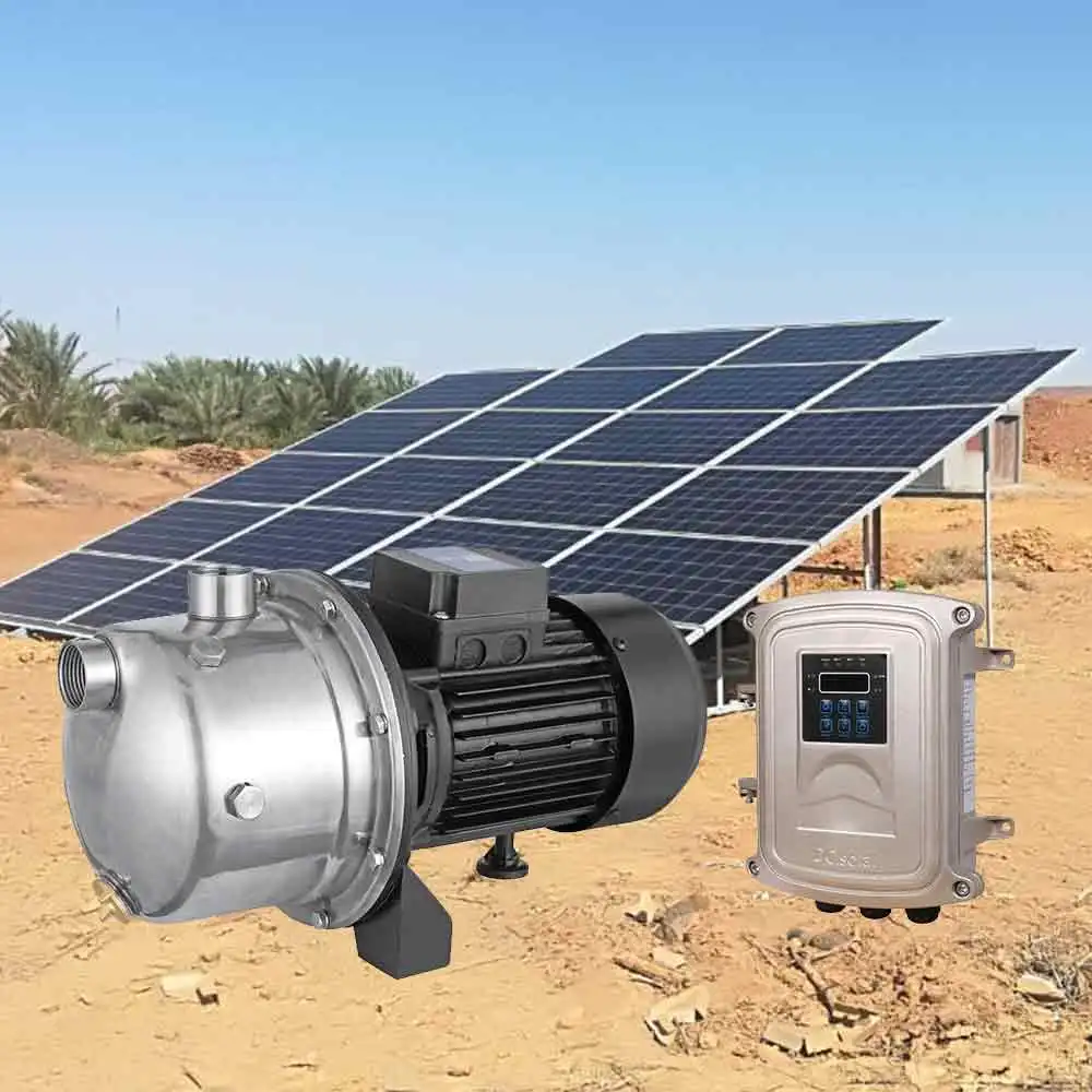 Demesilo 1hp 750w Ac Dc Solar Energy Pressure Surface Water Pump Pumps ...