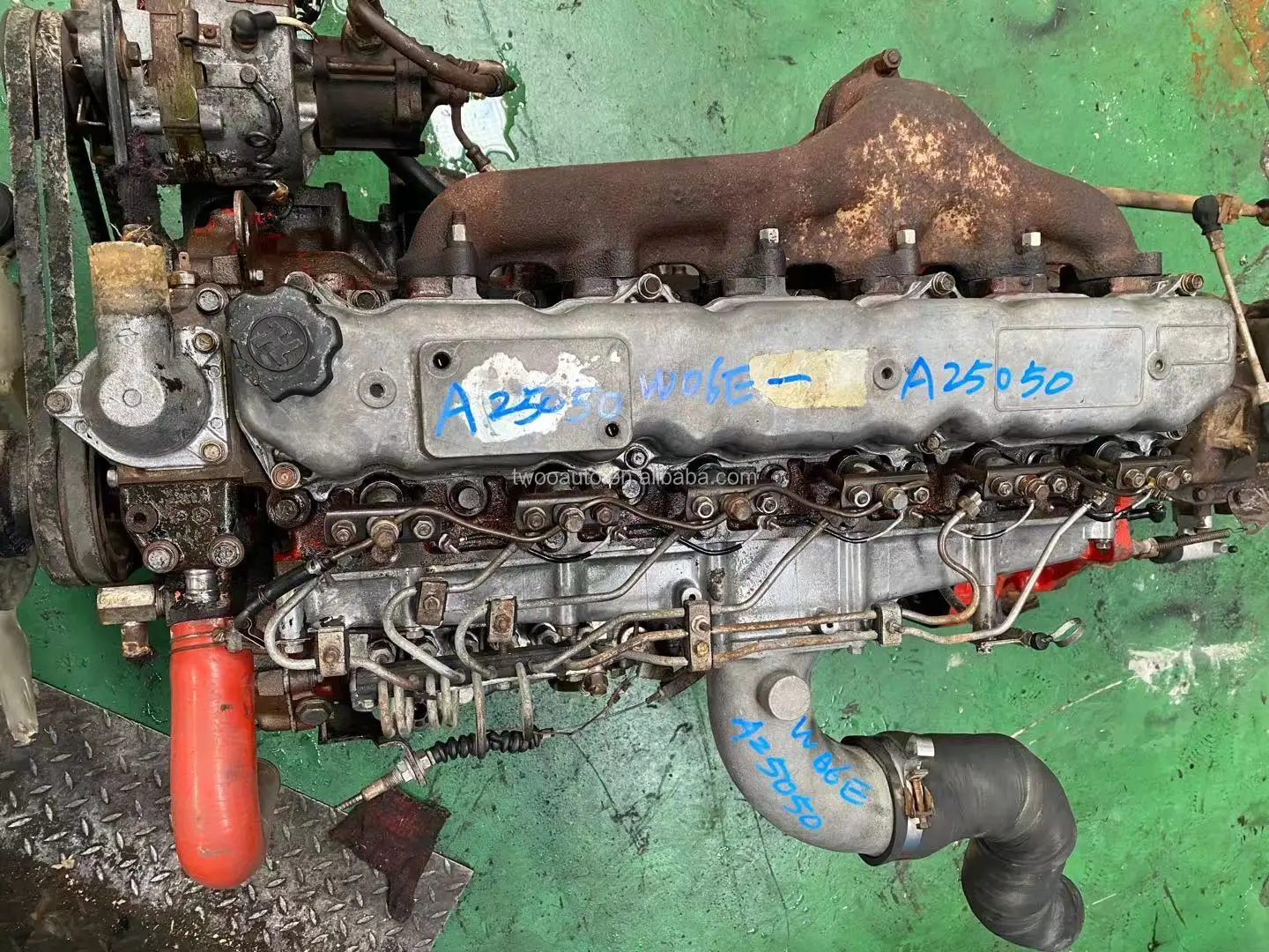 Original Complete Diesel Used Engine W06E for Hino