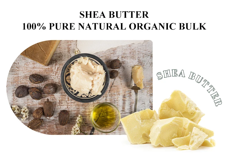 Customized Packaging Handcrafted 100% Pure Raw Premium Quality Raw Shea ...