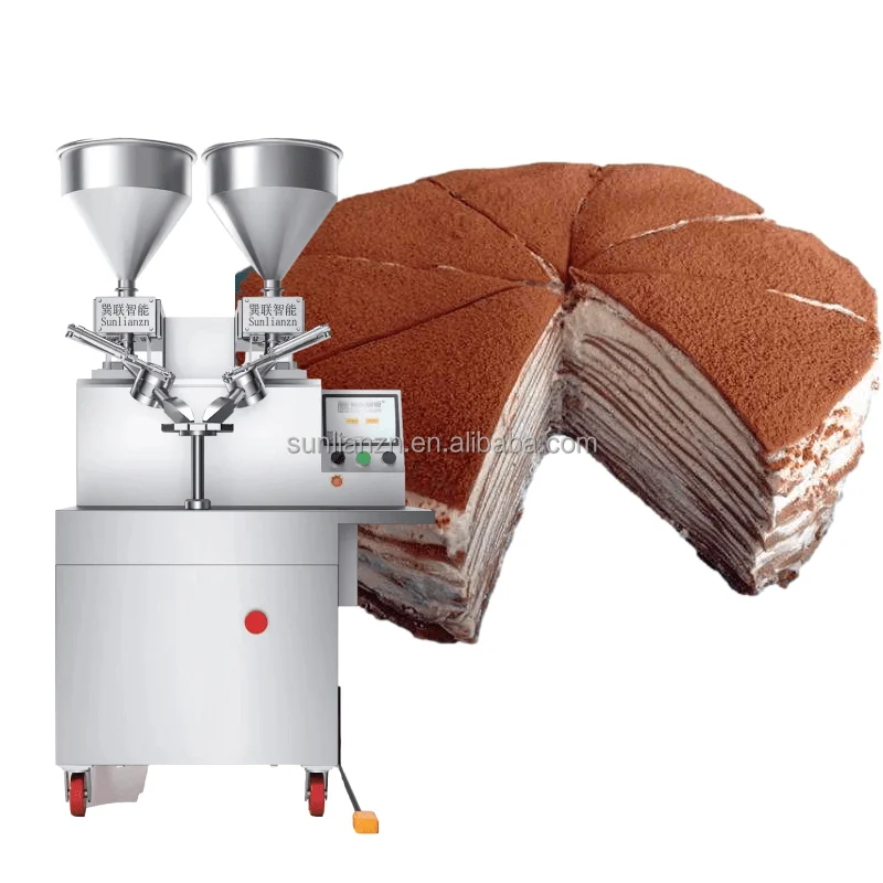 Automatic Birthday Cake Whipped Cream And Filling Machine Birthday Cake ...
