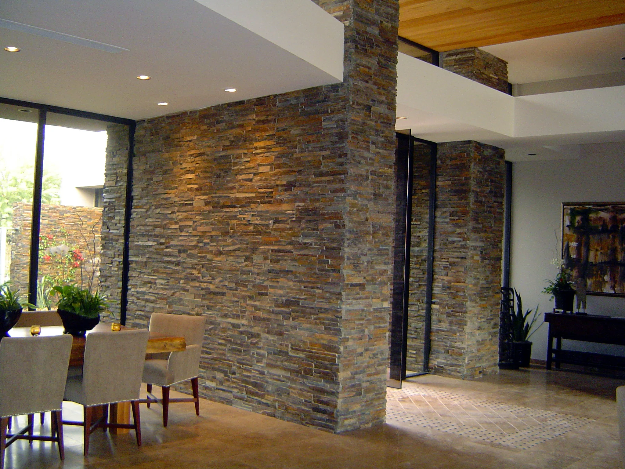 Natural Stone Slate Free Form Exterior Decoration Stone Veneer Stack ...