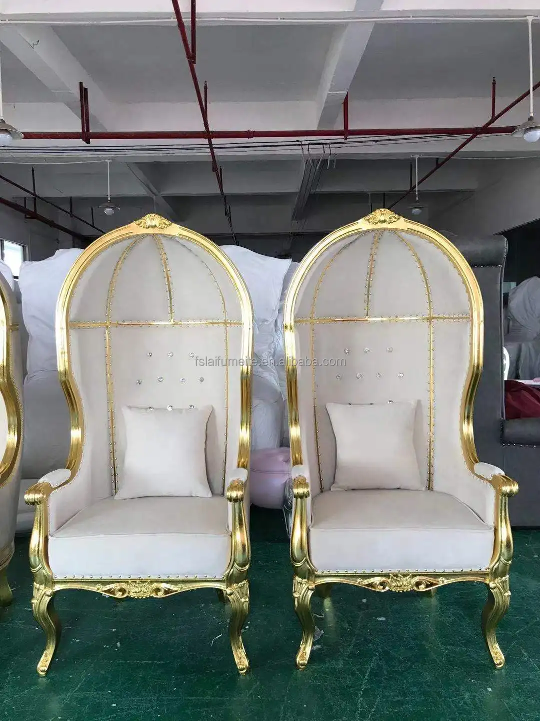 Luxury Princess Prince King Queen Loveseat Throne Chair