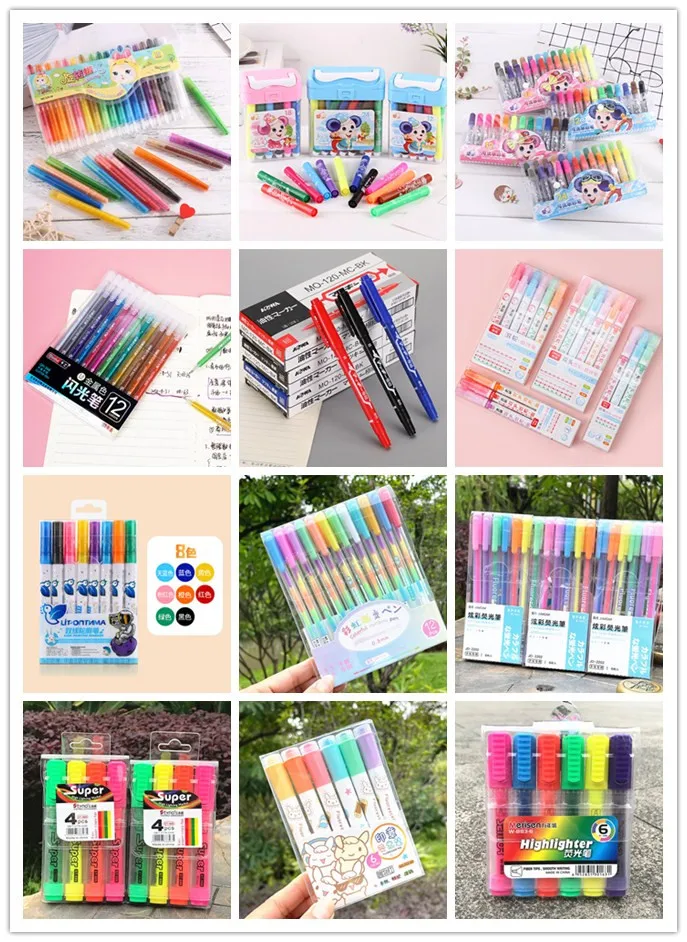 6 Colors Kids Drawing Tools Stationery Gift Set Wholesale Fireproof ...