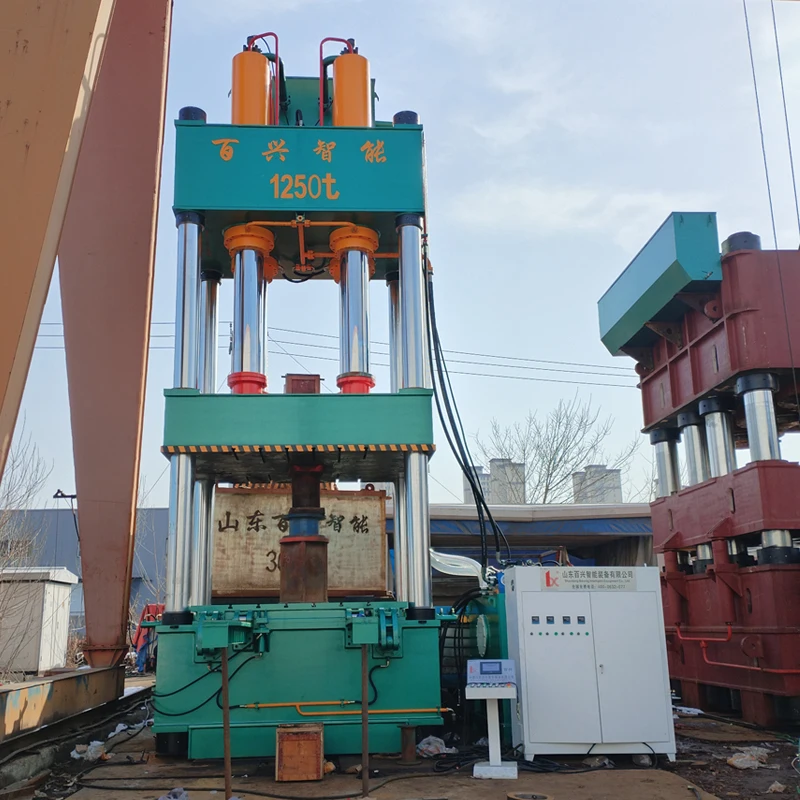 1250 Tons Plastic Molding Hydraulic Press - High Productivity