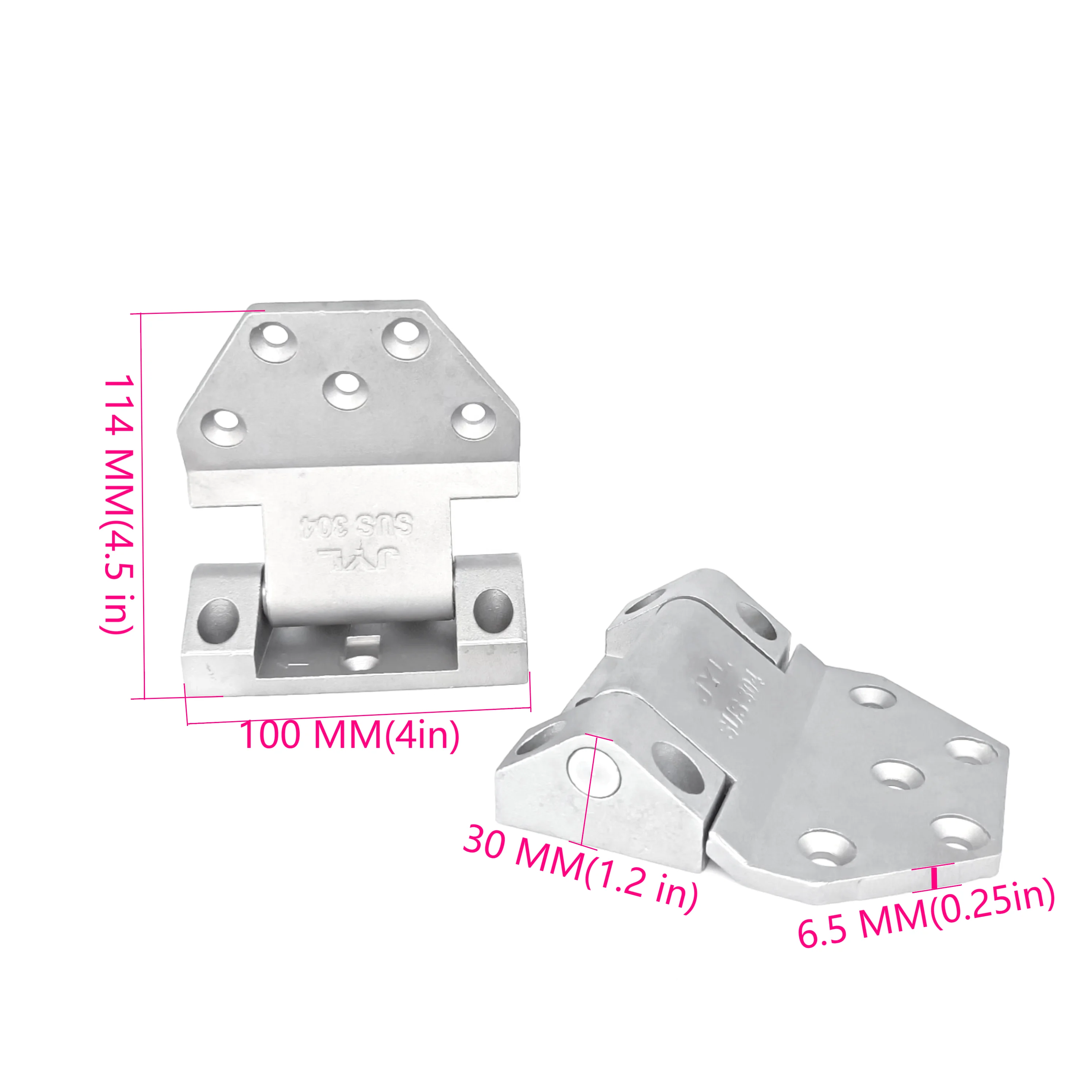 Stainless Steel Flap Open 180 Degree Rotating Heavy Duty Industrial ...