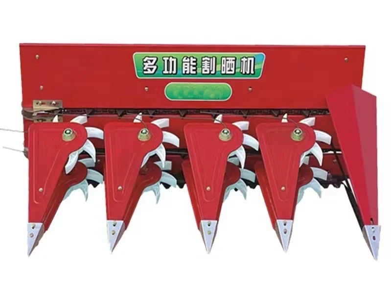 Walking Tractor Reaper - High Output Rice & Wheat Harvester