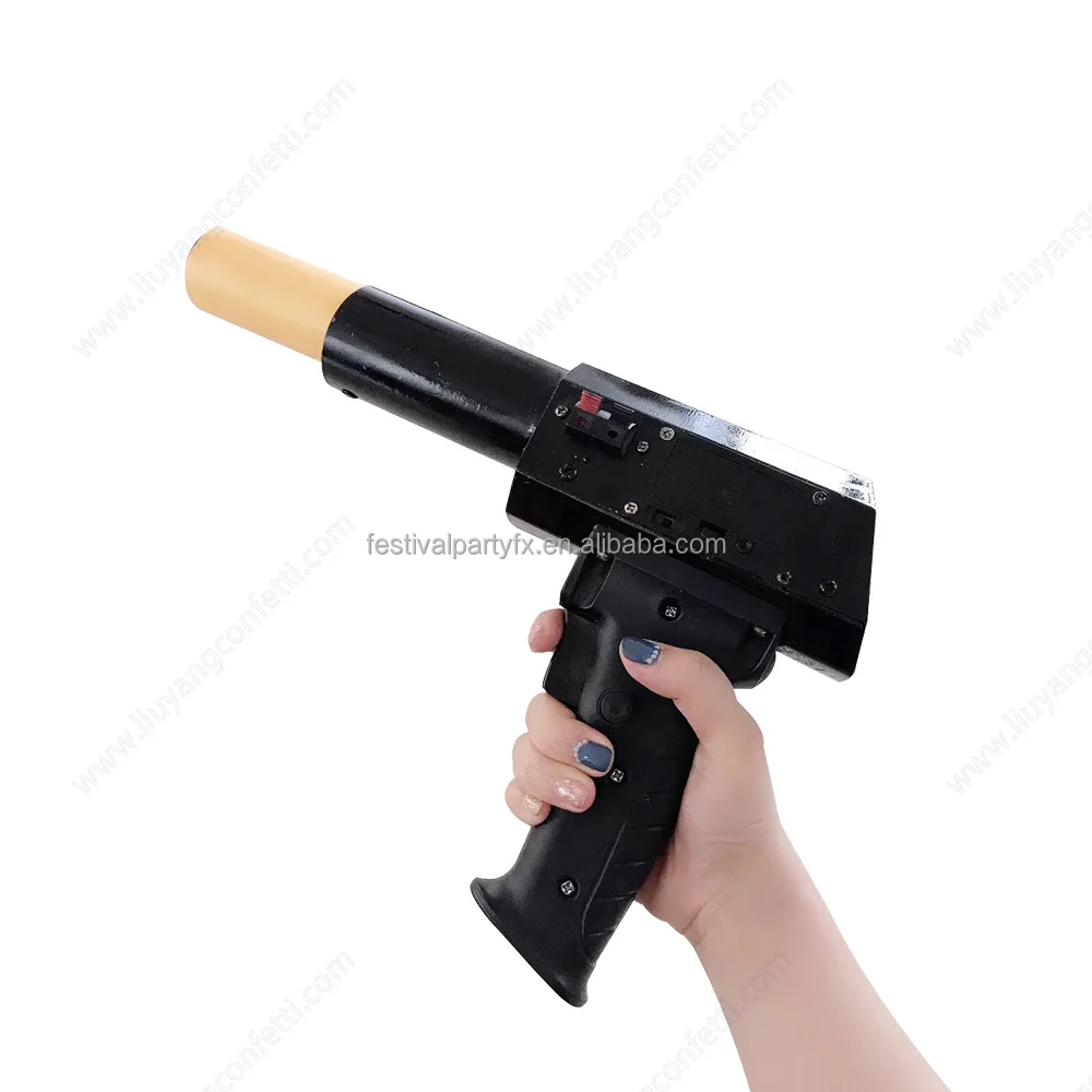 Indoor Pyrotechnic Stage Fountain Fireworks Gun - Handheld Shooter Cold ...