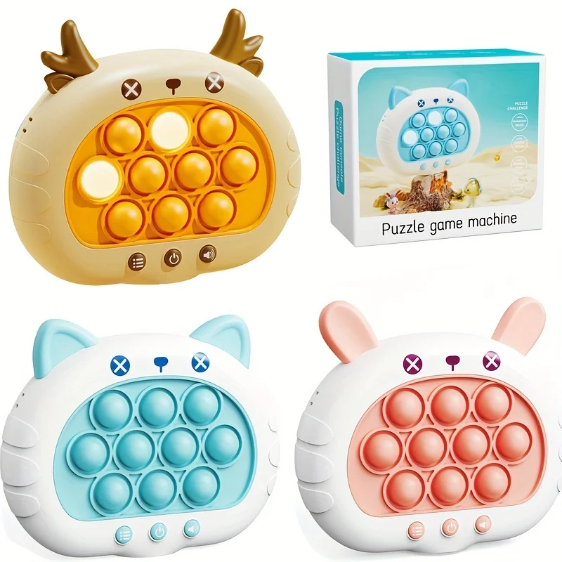 2023 New Style Quick Push Game Console Generation3 Pops It Fast Push ...