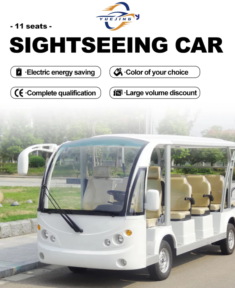 14-seater Tourist Electric Shuttle Bus Chinese Made Mini Sightseeing ...