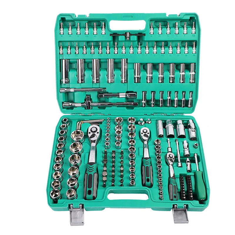 Professional Tool Box Set 172pcs Socket Wrench Tools Ratchet Socket ...
