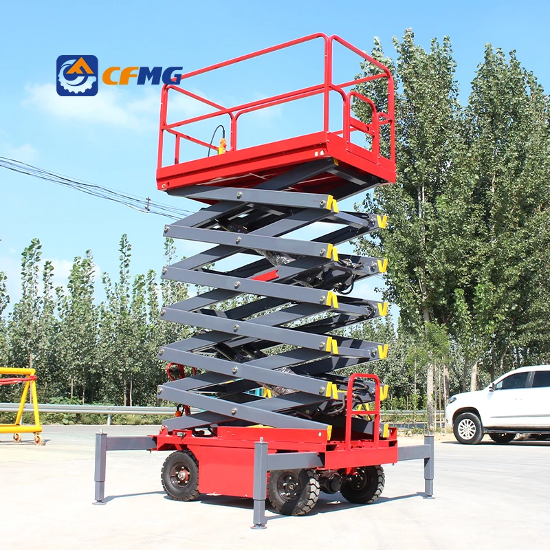 Ce 4m 6m 8m 10m 12m 14m 16m 18m Mini Scissor Lift Table Elevated Small ...