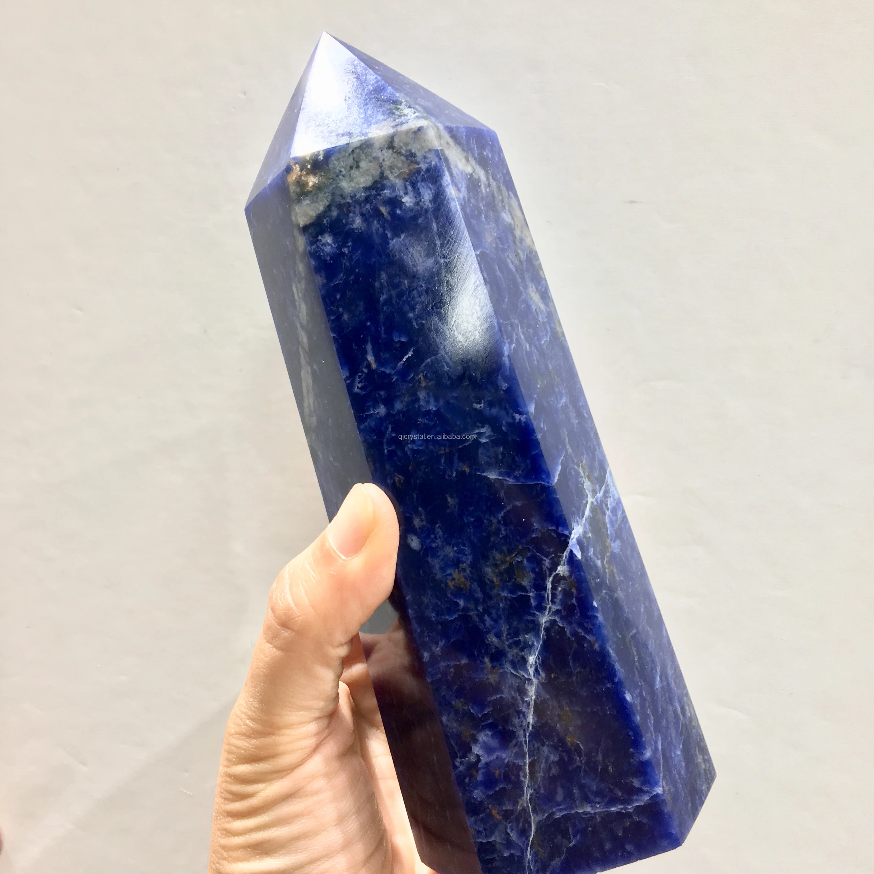 Rocks & Geodes Home Décor Home & Living Sodalite Point etna.com.pe