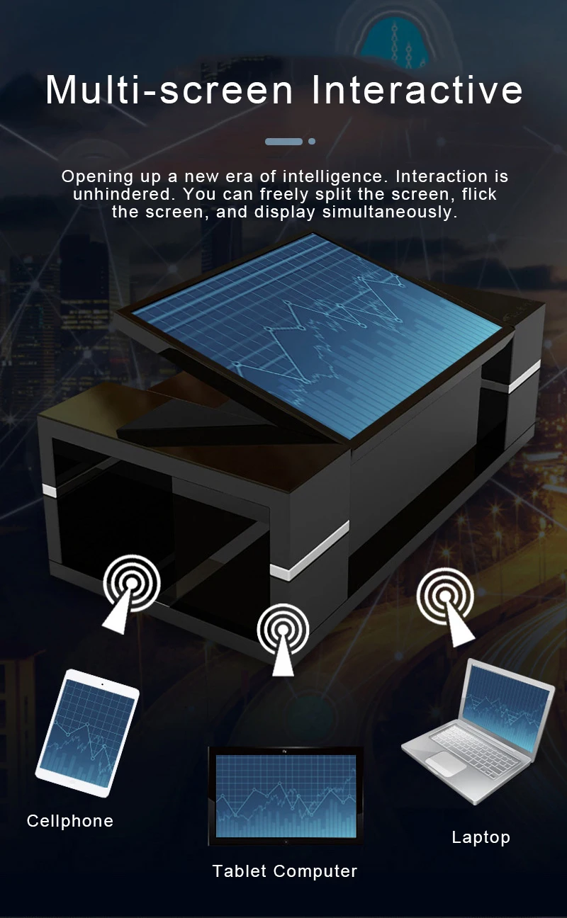 32-inch Waterproof Smart Touch Screen Interactive Game Table - Oem