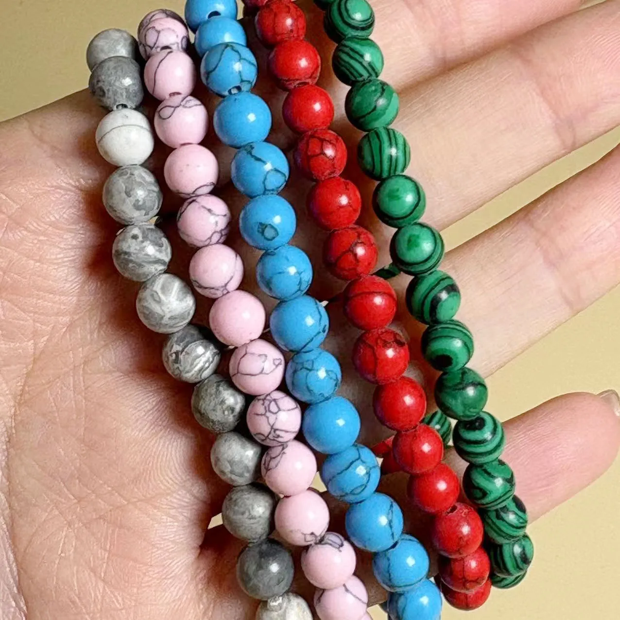 Custom Design Healing Stone Personalized Bracelets For Men - Buy Custom ...