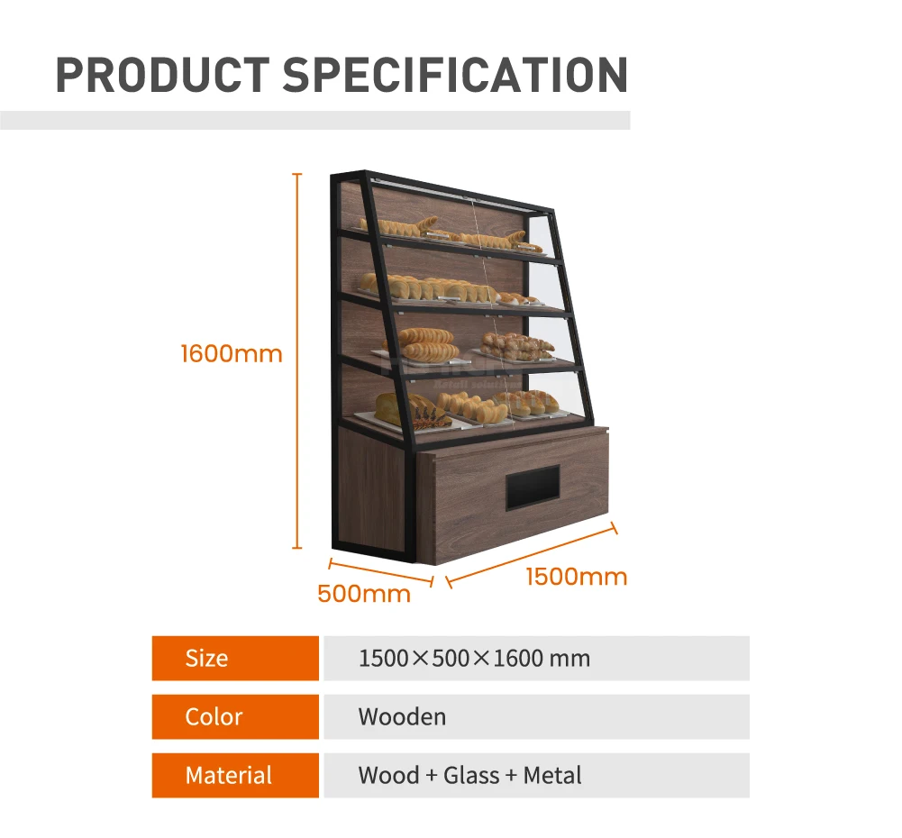Wooden Supermarket Bread Display Rack Bread Shelf| Alibaba.com