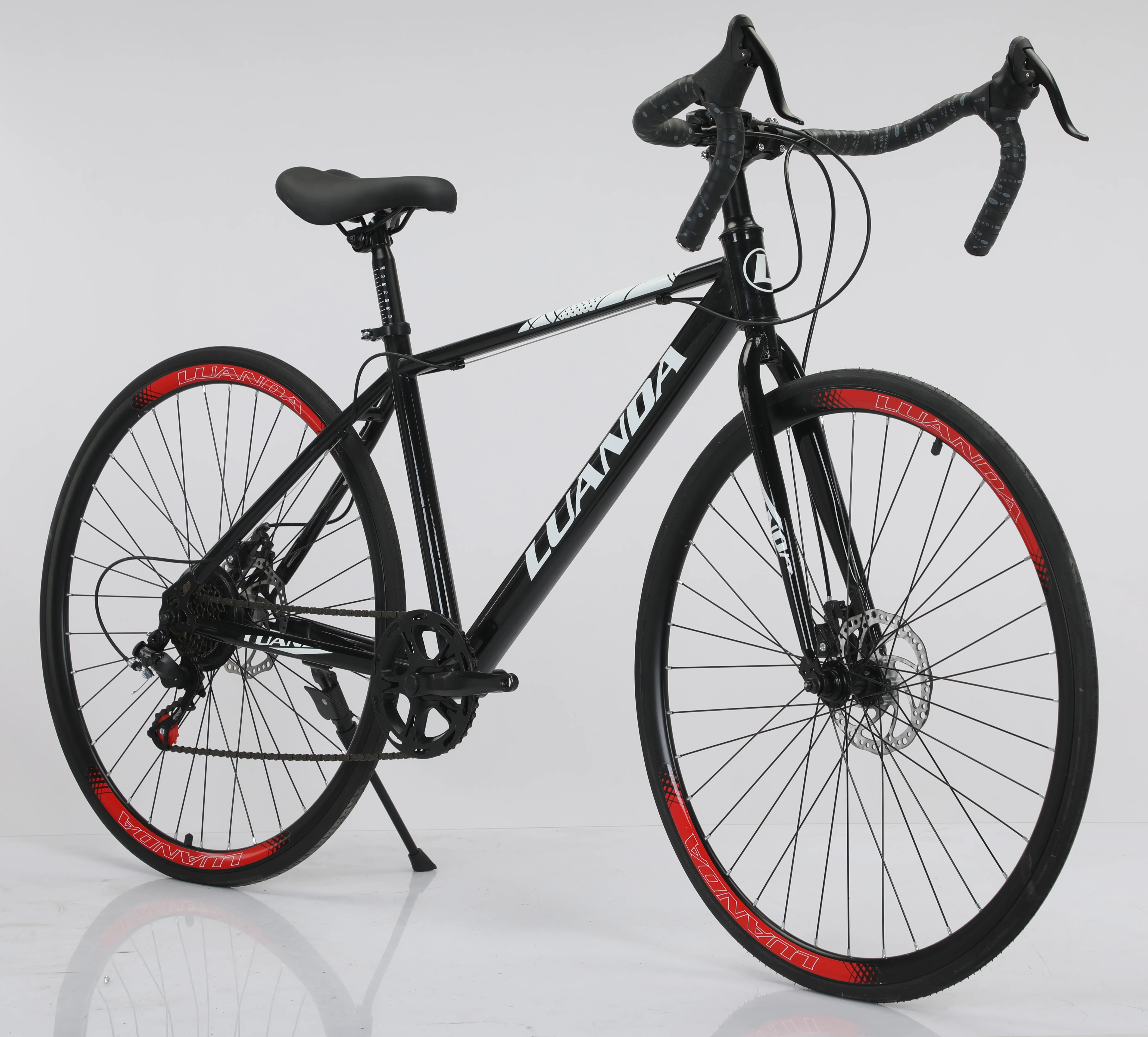 XINYANG Road Bike - High-Carbon Steel, 21 Speed Disc Brake