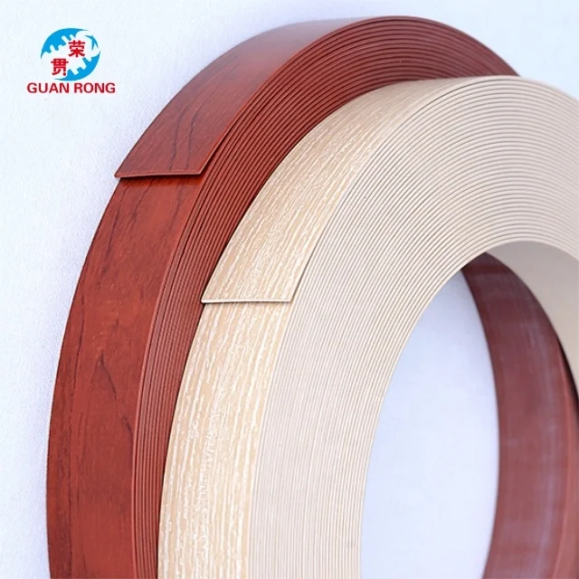 High Quality Factory Wood Grain Strip Tape Mdf Trim Plywood Abs Edge ...