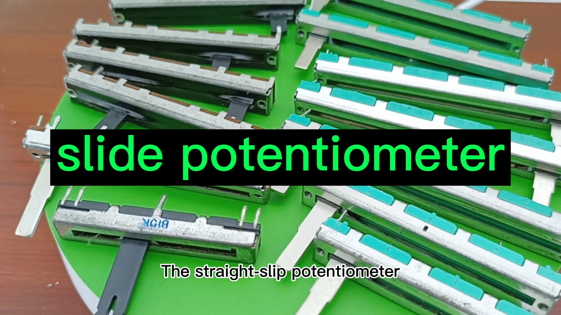 10k 30mm Linear Potentiometer Travel Slide Potentiometer Stereo Volume ...