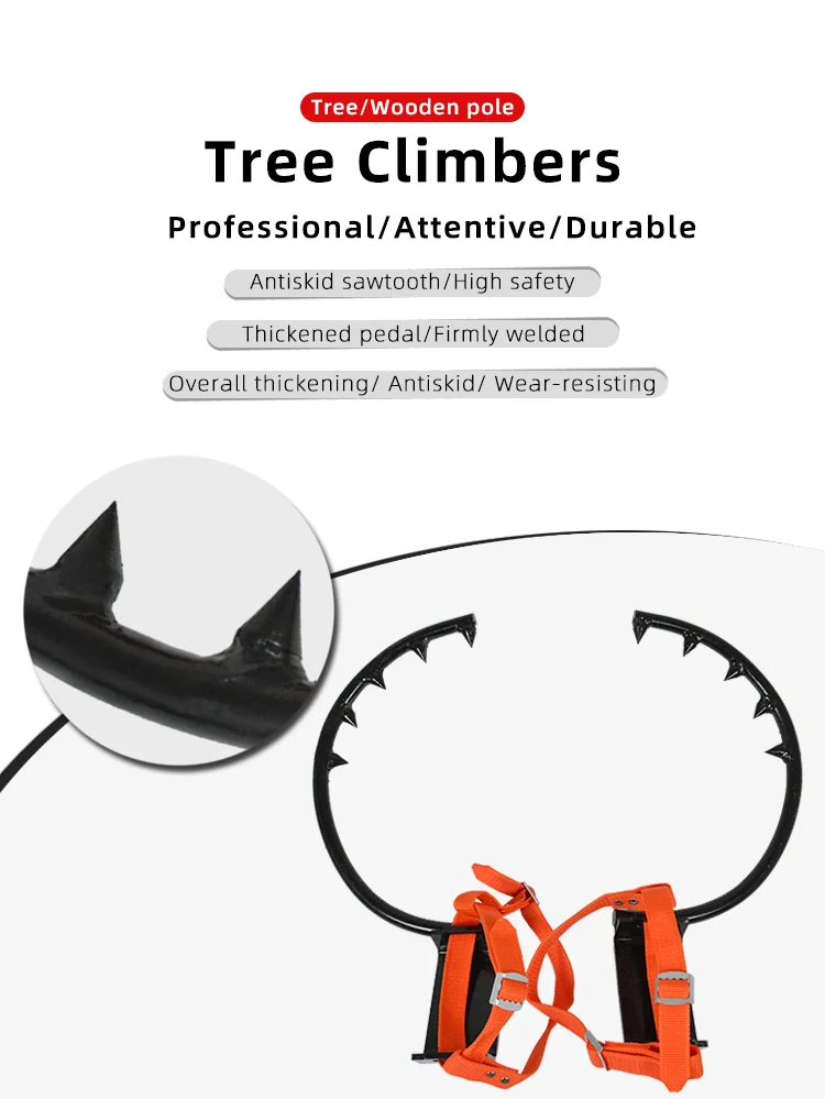 High Quality Electric Wood Pole Climbing Shoes Climbing Irons Steel ...