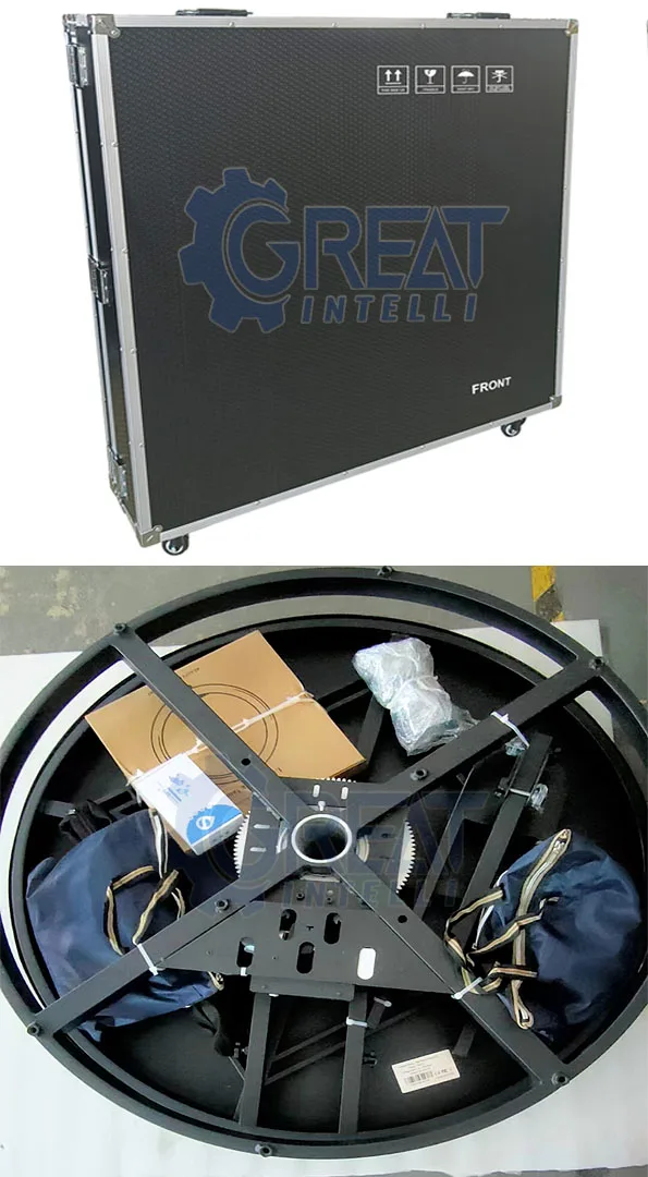 Enclosed Backdrop Wall Igloo Tent For 360 Camera Deluxe Led Photo Booth ...