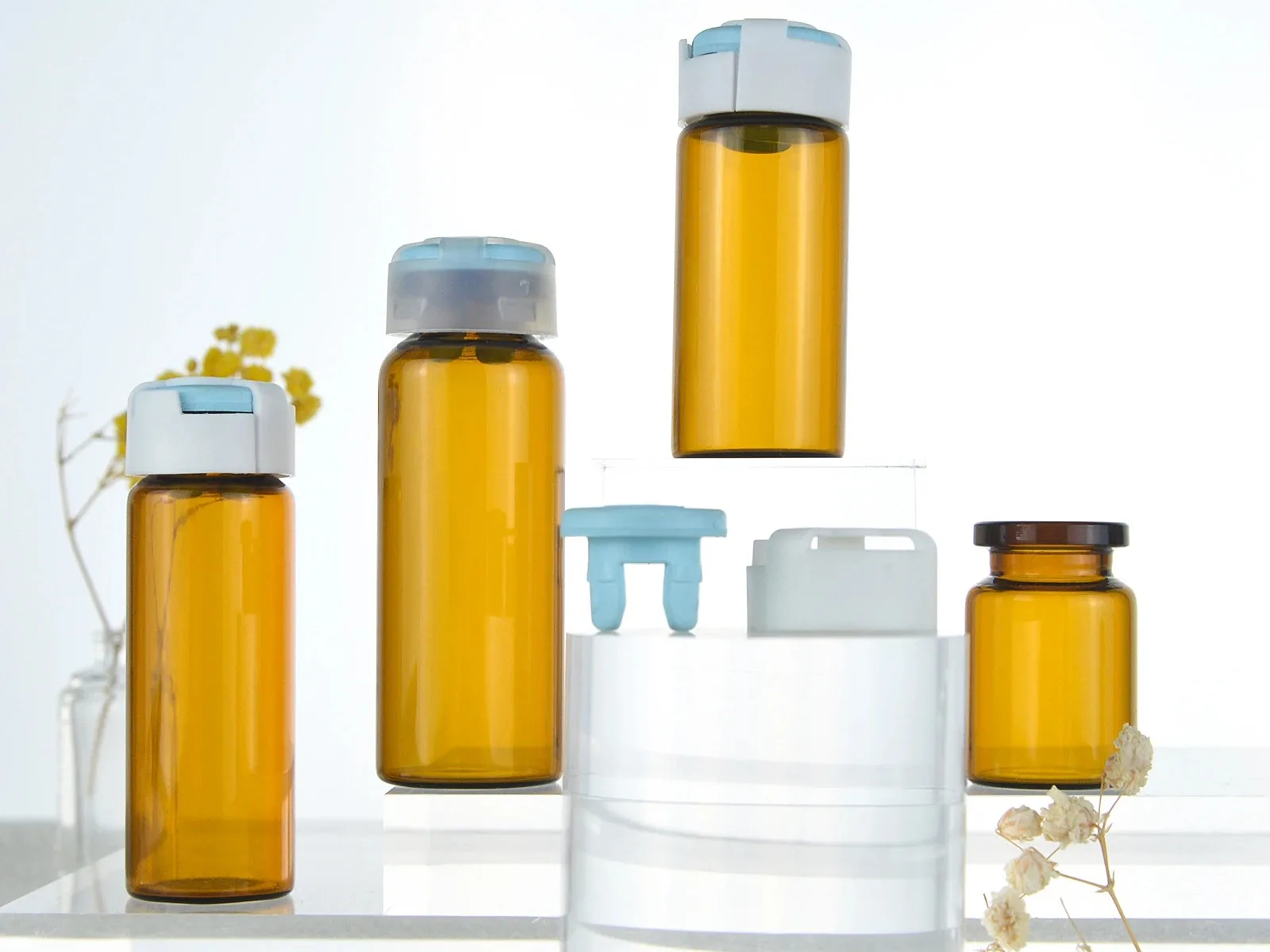 Freeze Dried Injection Vials Screen Logo Printed 3ml 5ml 6ml 7ml 8ml ...