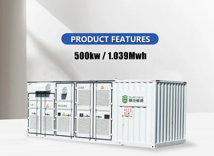Plannano Container Energy Storage System 500kwh 1kwh Solar Industrial ...