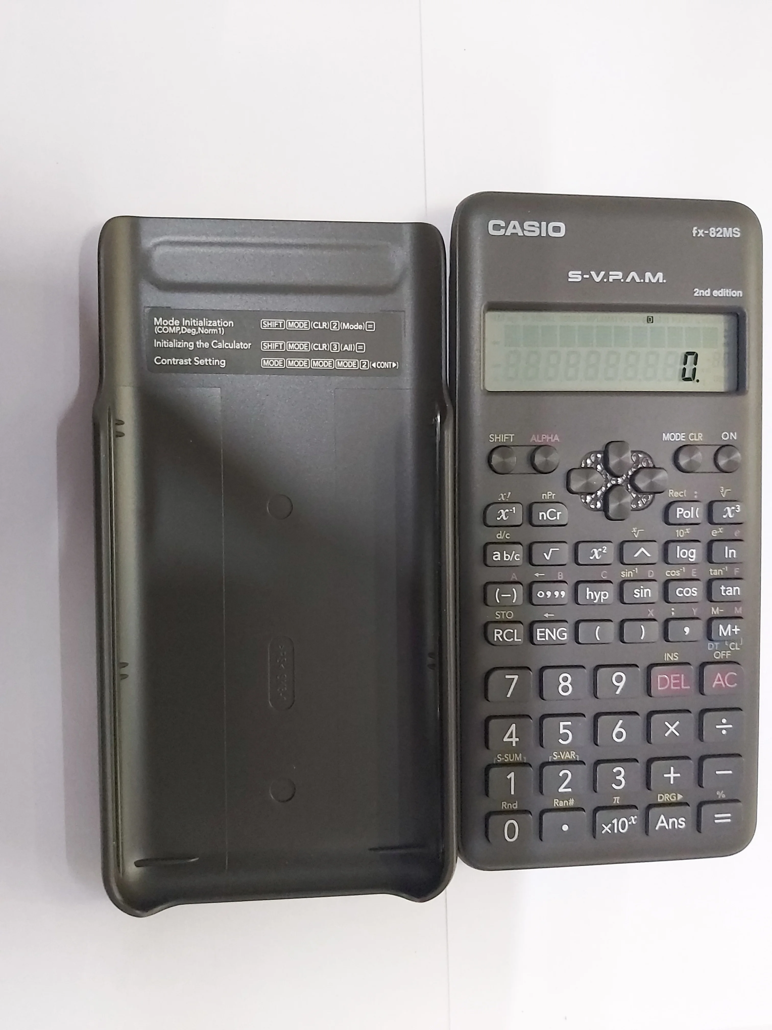 Ca Sio Fx-82ms 2nd Gen Non-programmable Scientific Calculator 240 ...