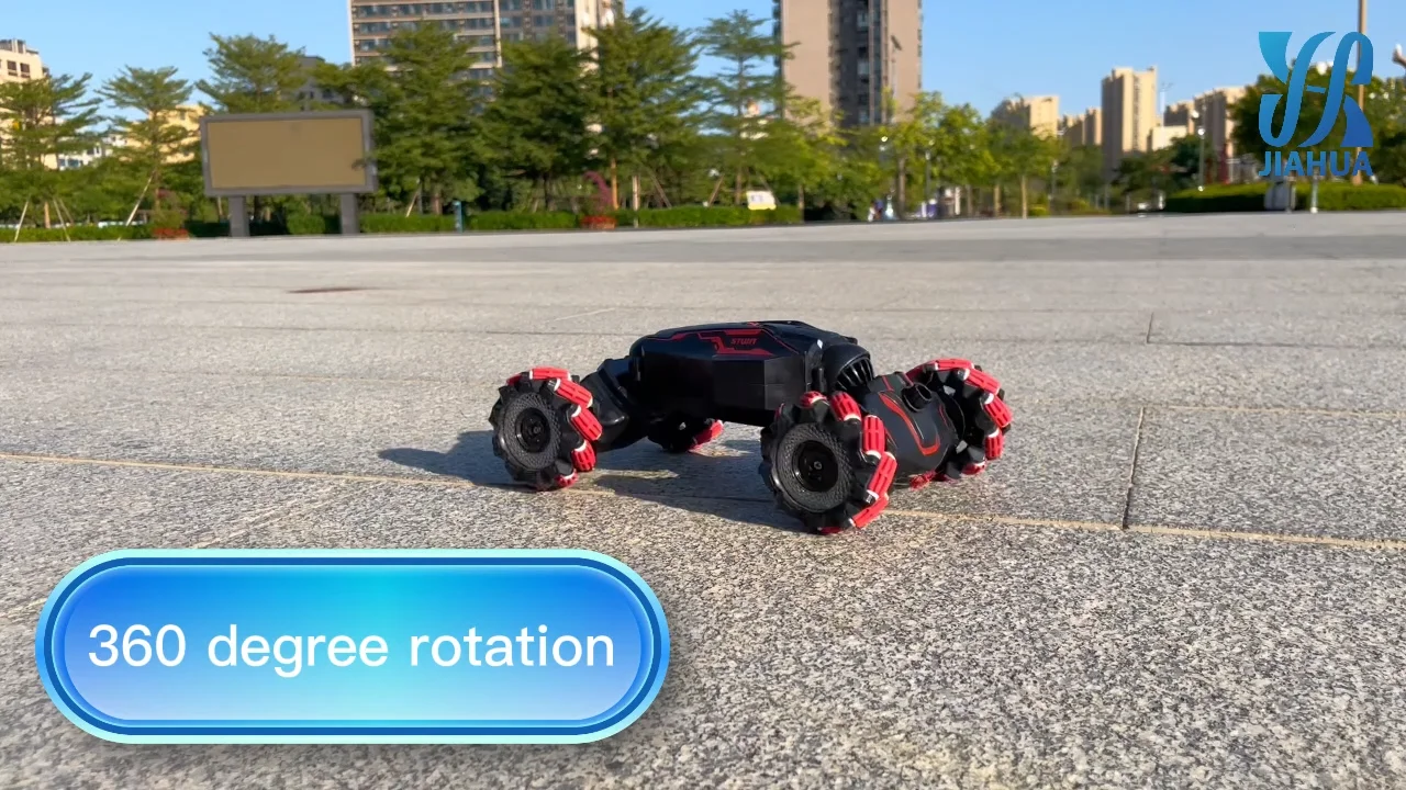 Aijh Hand Gesture Sensing Rc Stunt Car With Lights Music Spray Fog ...