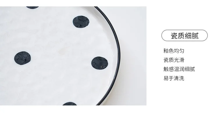 Simple Porcelain Dinner SetsBowls Tablewadress Ceramic French Wave ...