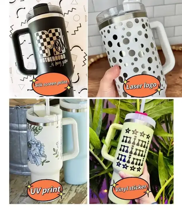 Adventure Quencher 40oz Pool Blue Tumbler Double Wall Vacuum Insulated ...