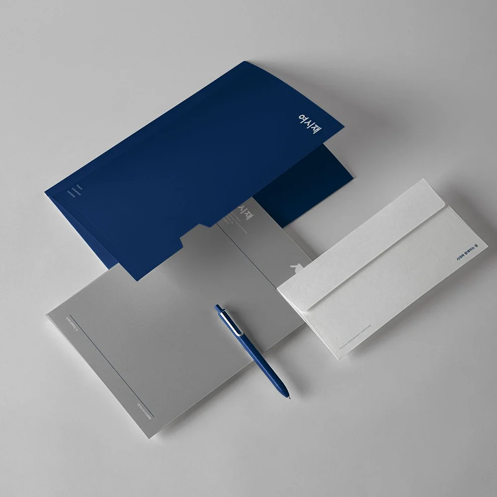 Manufacture Custom Waterproof 300GSM Coated Paper Cardboard One Pocket ...