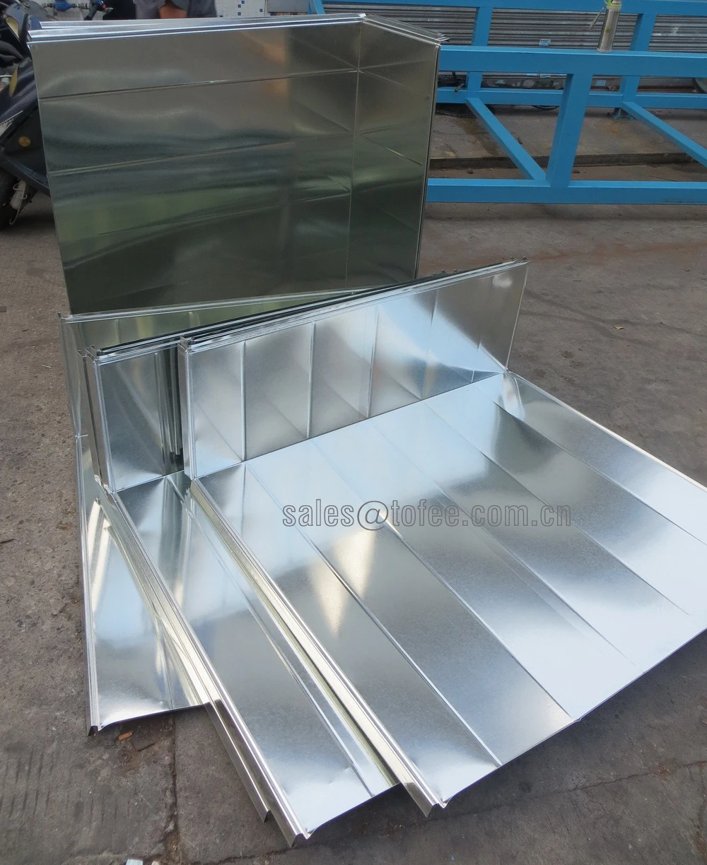 Semi Finished Rectangular GI Ducting - Iris Damper Solutions