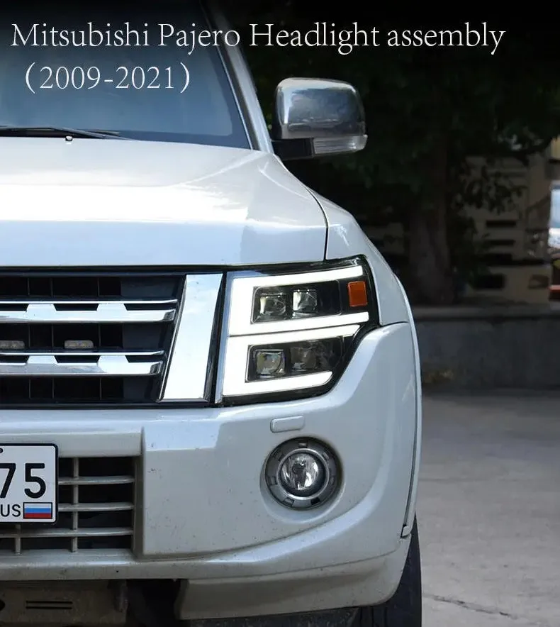 Sjc Auto Lighting System For Mitsubishi Pajero V97 Headlight Assembly 2006-2021 V93 Facelift Led ...