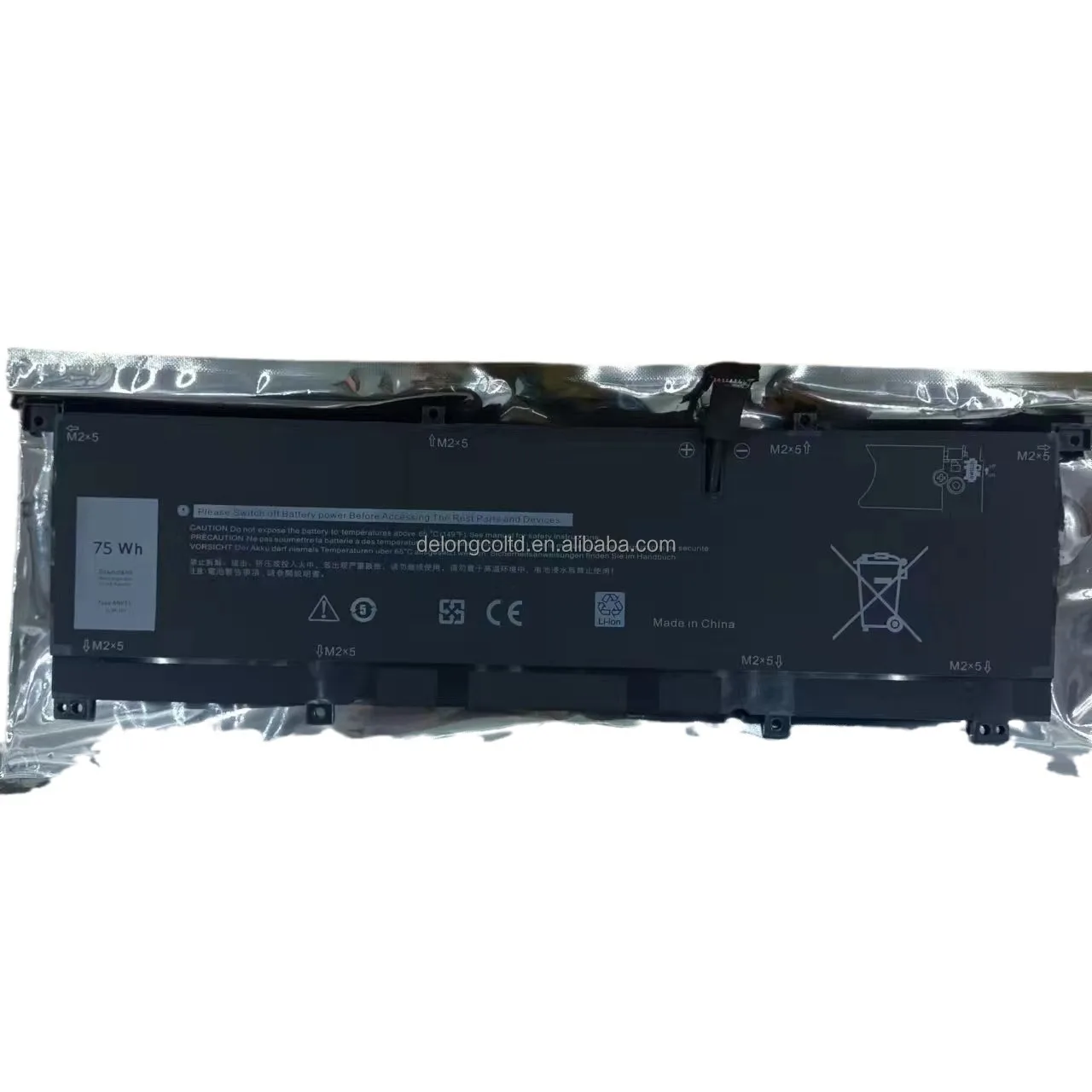 11.4v/75wh New Genuine 8n0t7 0tmfyt Battery For Dell Xps 15-9575 ...
