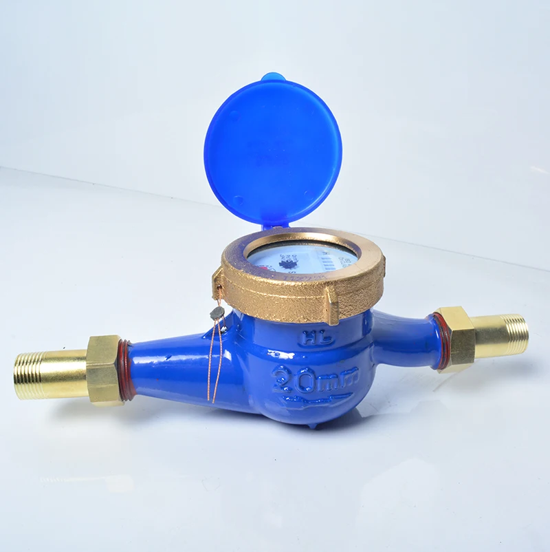 High Quality DN15/20/25/4 6 1 Inch Cold Water Meter Class B Dry Dial ...