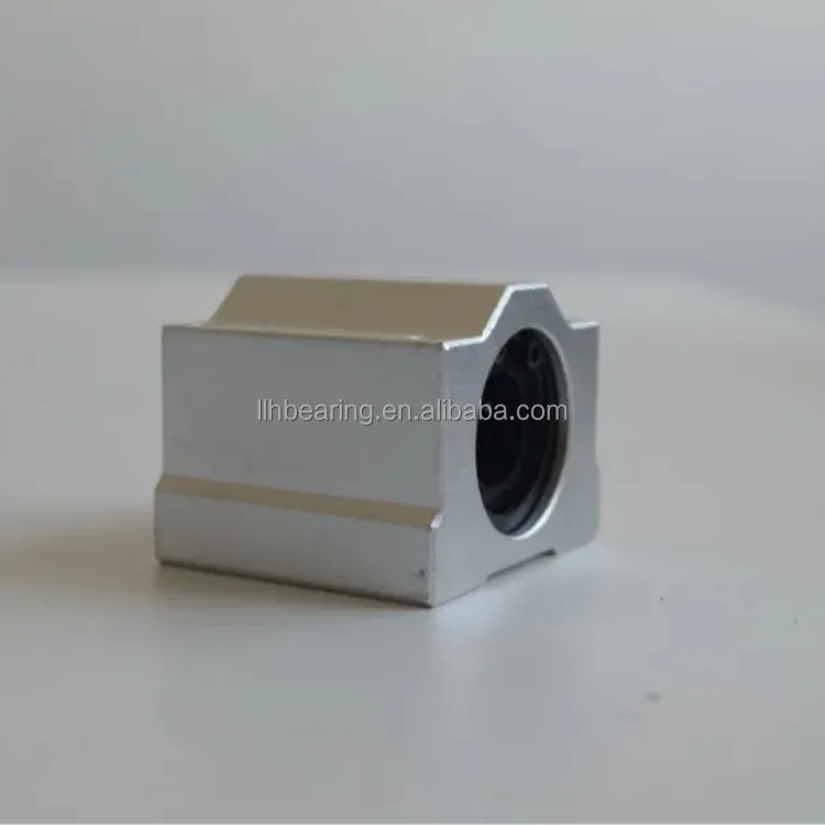 SC16UU Linear Locking Positioning Box Slider Optical Axis SCS16UU 16mm ...